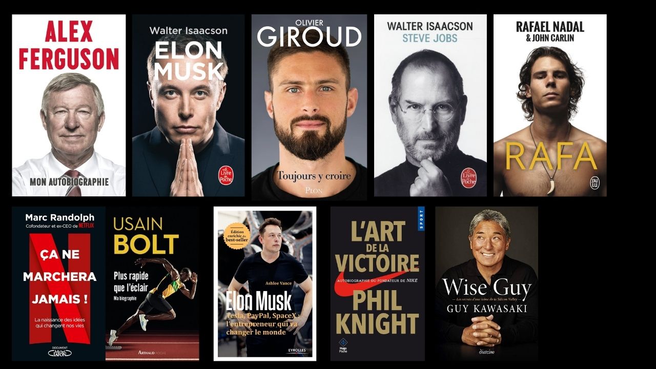 10 biographies inspirantes à lire absolument - L'EMPREINTE DIGITALE